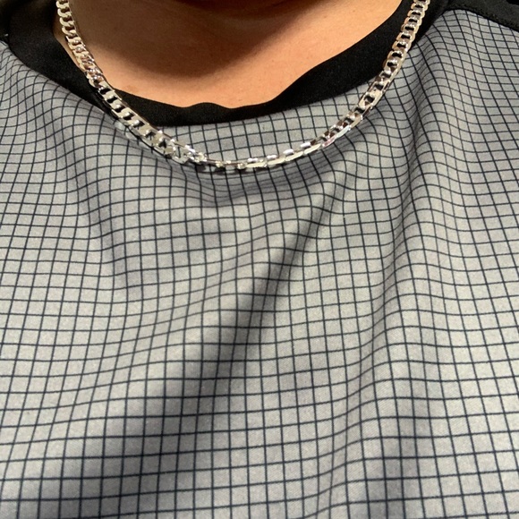 Accessories | 925 Sterling Silver Necklace 6mm Link Chain | Poshmark